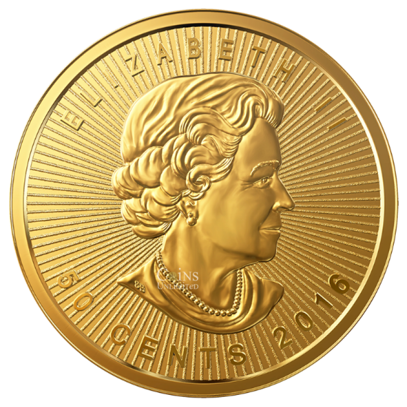 RCM Canada 50-Cent Gold Maple Leaf MapleGram8 (8 x 1g) 9999 Bullion 8 ...