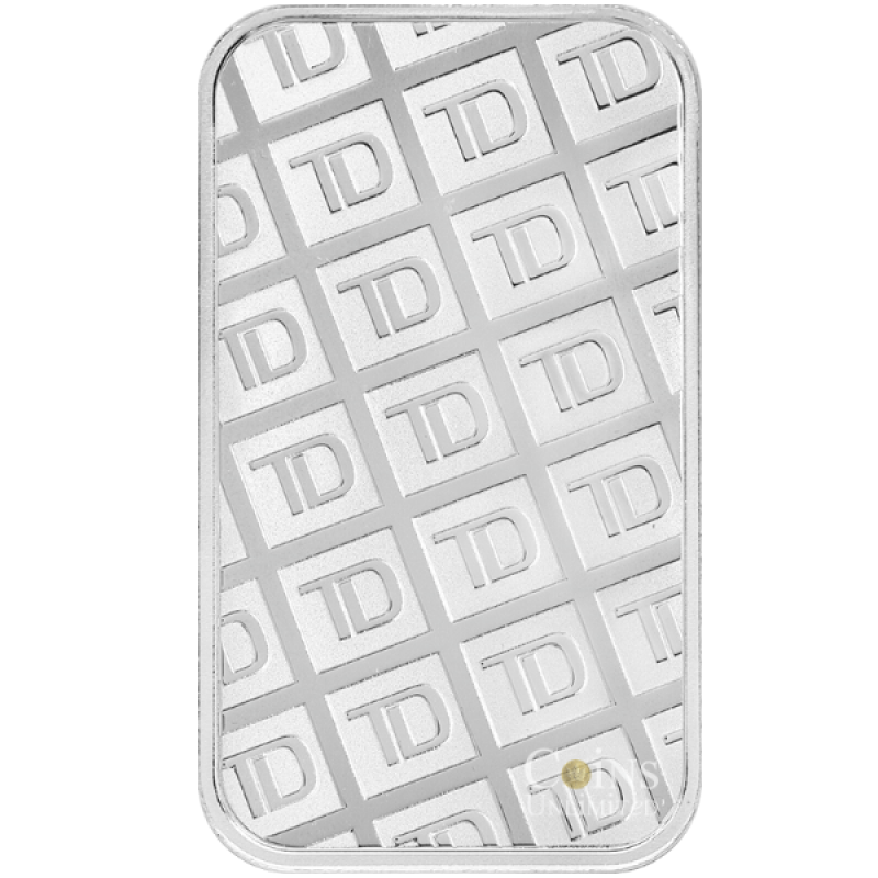 TD Bank 1oz 99.9% Pure Silver Bullion Wafer/Bar *E-TRANSFER & CANADA ONLY*