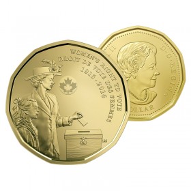 2016 Canadian $1 Olympic Lucky Loonie Dollar Coin (Brilliant Uncirculated)