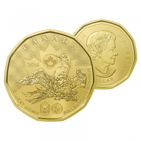 2016 (1916-) Canadian $1 Women's Right To Vote 100th Anniv Loonie ...