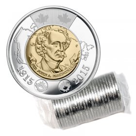 2016 Canadian $2 Battle of the Atlantic 75th Anniv Remembrance Toonie ...