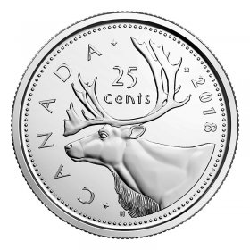 2017 (1867-) Canadian 25-Cent Hope For A Green Future 150th Anniv ...