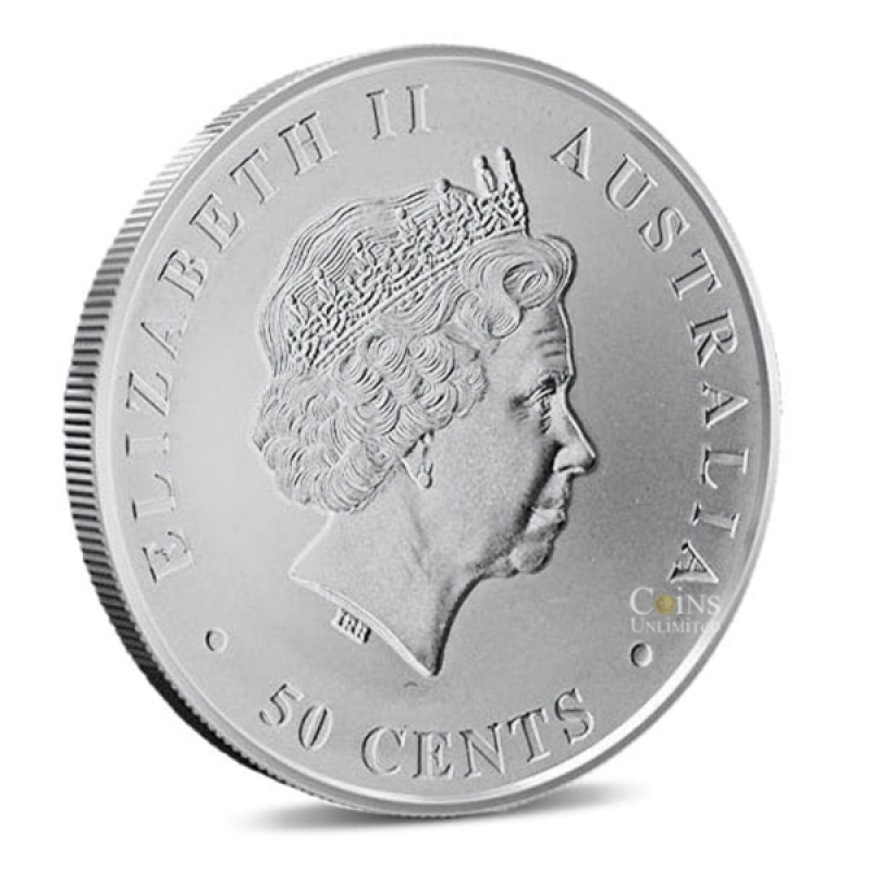 2017 Australia 50 Cent 1/2 oz. 99.99% Pure Silver Coin - Saltwater ...