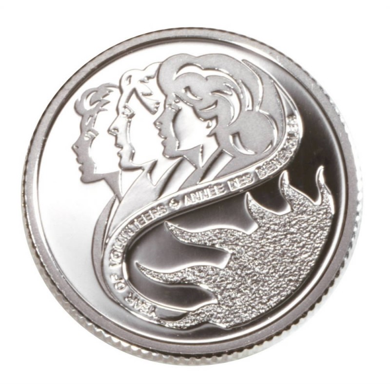 2001 Canada Sterling Silver 10 Cent Coin - International Year of the ...