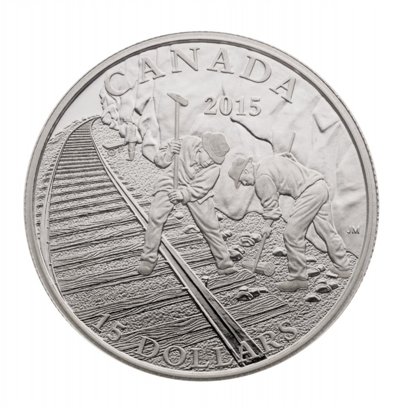 2014-2015 Canada $15 Exploring Canada: 10 Coin - Fine Silver Set