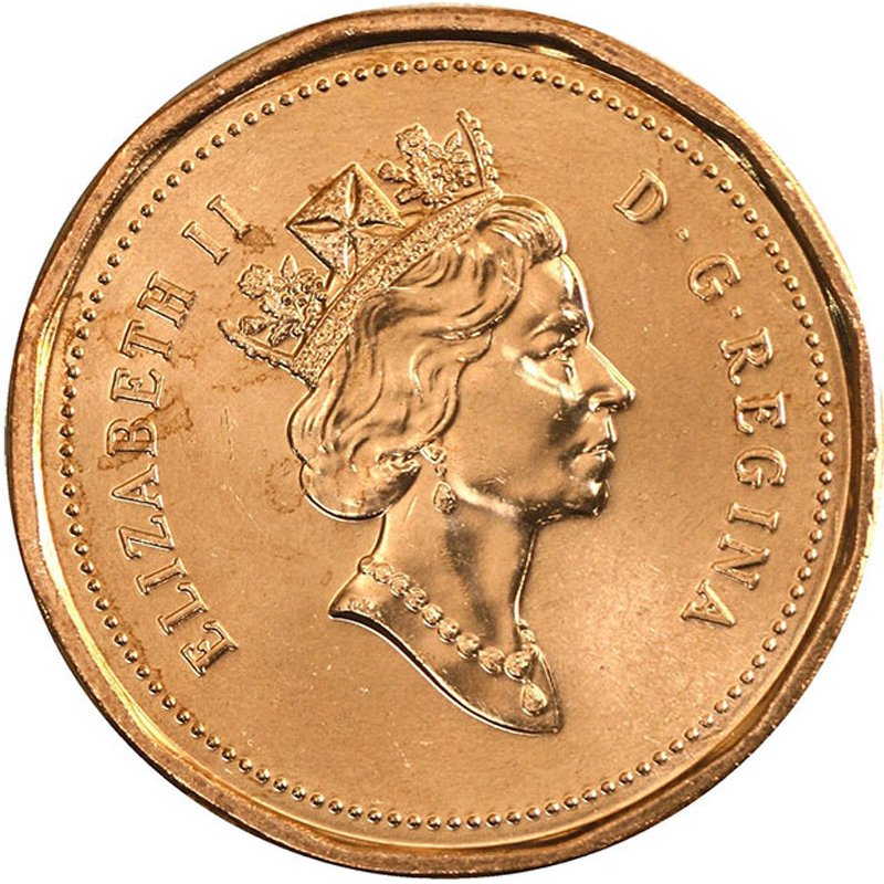 1992 1867 Canadian 1 Cent Maple Leaf Twig Confederation Penny Coin 1992 1867 Canadian 1 Cent Maple Leaf Twig Confederation Penny Coin