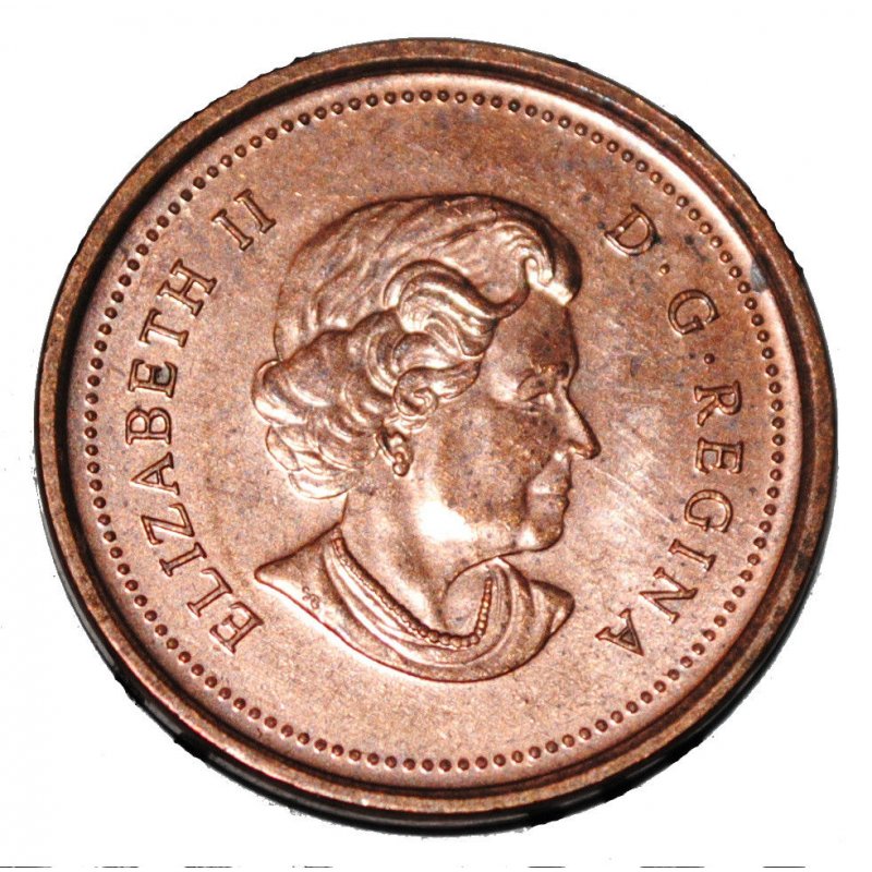 2003 Canadian 1-Cent Maple Leaf, New Effigy (Brilliant Uncirculated)
