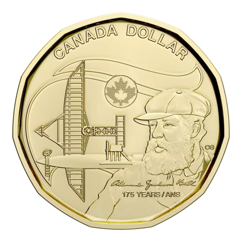 2022 Canadian 1 Birth Of Alexander Graham Bell 175th Anniv Non 2022 Canadian 1 Birth Of Alexander Graham Bell 175th Anniv Non