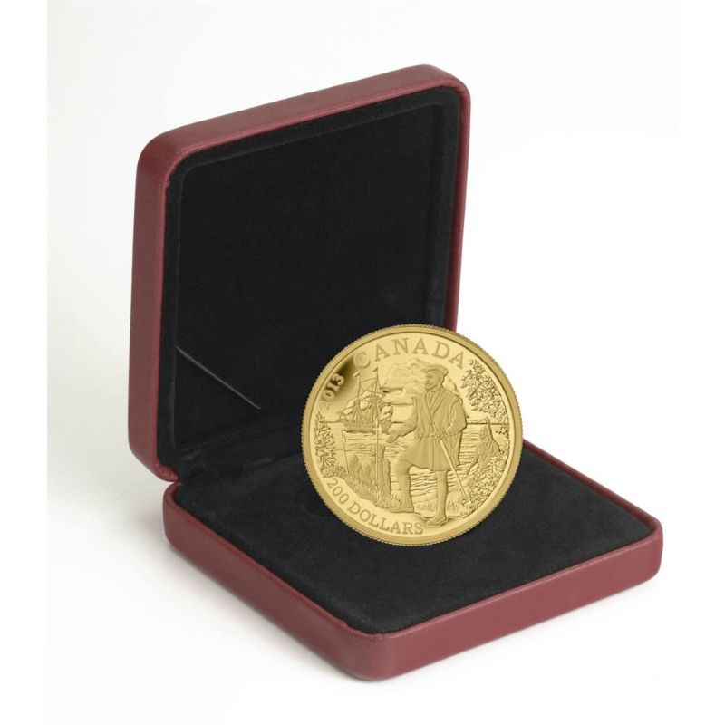 2013 Canadian $200 Great Canadian Explorers Series: Jacques Cartier - 1 ...