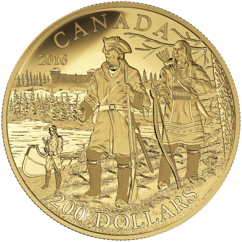 2016 Canadian $200 Great Canadian Explorers Series: Pierre Gaultier de ...