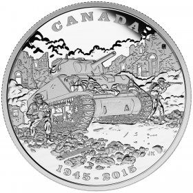 2016 Canadian $2 Battle of the Atlantic 75th Anniv Remembrance Toonie ...