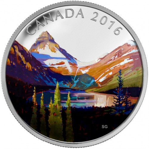 2016 Canadian $20 Canadian Landscape Series: The Lake - 1 oz Fine ...
