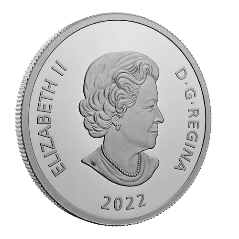 2022 Canadian $20 Celebrating Oscar Peterson - 1 oz Fine Silver Coin