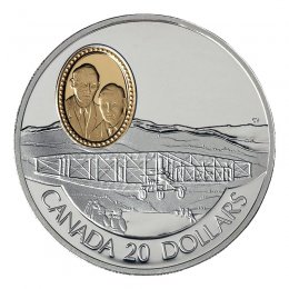 1990-1999 Canadian $20 Aviation Commemorative Silver Coin Series I & II ...