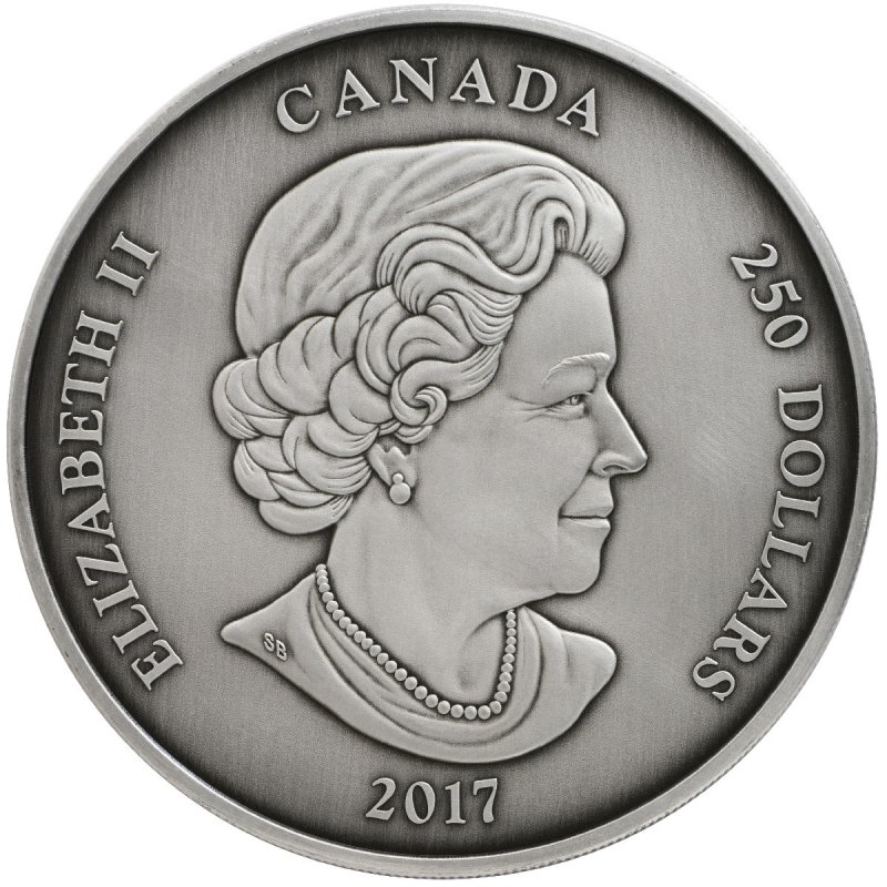 2017 Canadian $250 The Canadian Coin Collection - Fine Silver Kilo Coin ...