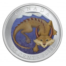 Canadian Mythical Creatures 25 Cent Coins