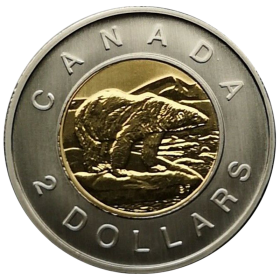 2003-W Canadian $2 Polar Bear Toonie Proof-like (PL) Coin