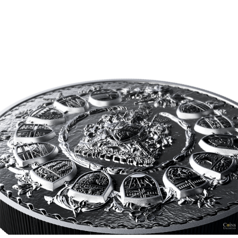 2019 Canada $500 Brilliant Mastery in Canada - Five Kilo Fine Silver Coin