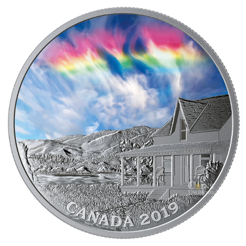 2019 Canada $20 Sky Wonders - 1 oz Pure Silver 3-Coin Subscription Set