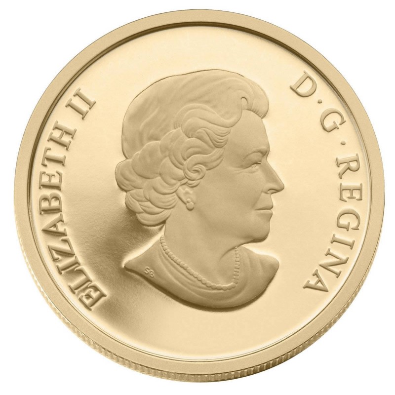 2010 Canada 14-karat Gold $75 Coin - Fall Maple Leaf