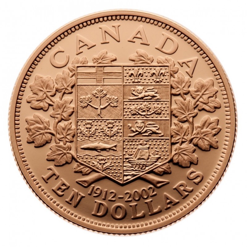 2002 Canada 1912 Commemorative $5 and $10 Gold Coin Set