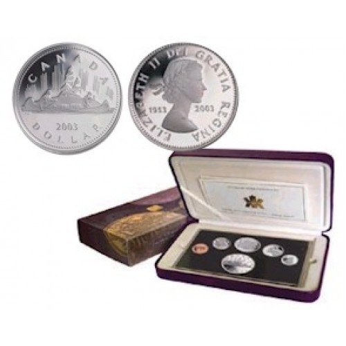 2003 Canada Special Edition Proof Set - 50th Anniversary of the Coronation