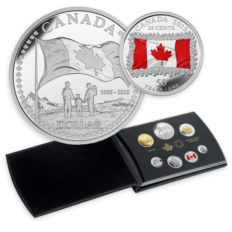 2015 Canadian Special Edition Silver Dollar Proof Set - 50th ...