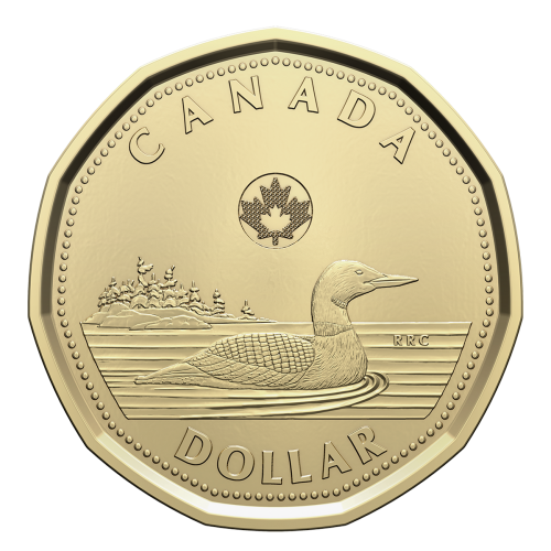 2023 Canadian $1 Common Loon/QEII Reign Dates Dollar Coin (Brilliant ...