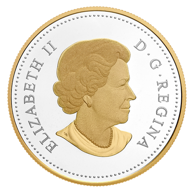 2017 (1987-) Canadian $1 Canada 150: Our Home and Native Land Proof ...